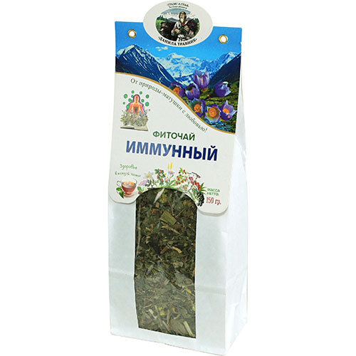 Травяной чай Данила Травник "Иммунный" (бумажная упаковка), 150 г