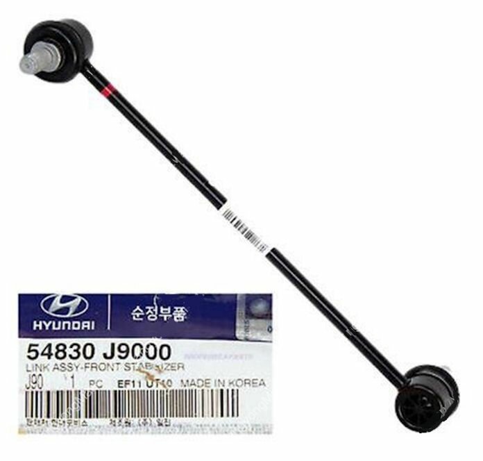 Стойка стабилизатора переднего для Hyundai Veloster 2018-2020, Kia Seltos 2019-2023, Soul 2018-2022 / арт. 54830J9000 / бренд MOBIS