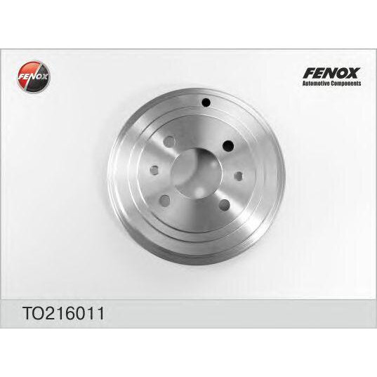 Барабан тормозной для автомобиля Alfa Romeo Fiat Ford, FENOX TO216011 (1 шт.)