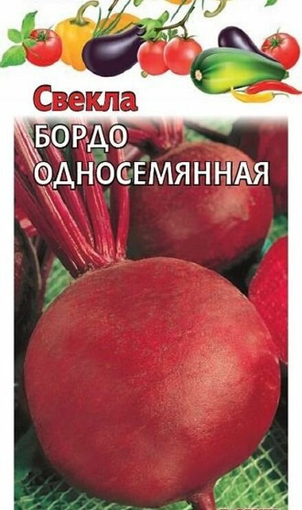 Семена Свекла Бордо односемянная 3 г
