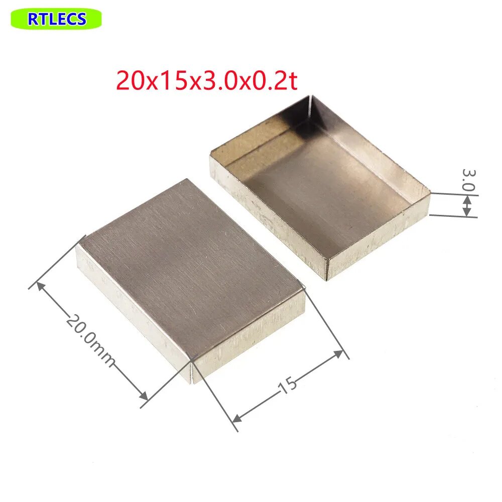 RTLECS EMI RFI Shield Can 20x15x3.0mm