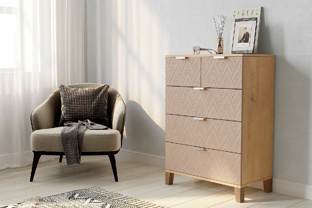 Комод Марвин Йорк 21 Роза для документов для книг для обуви для одежды для посуды 70*100*40