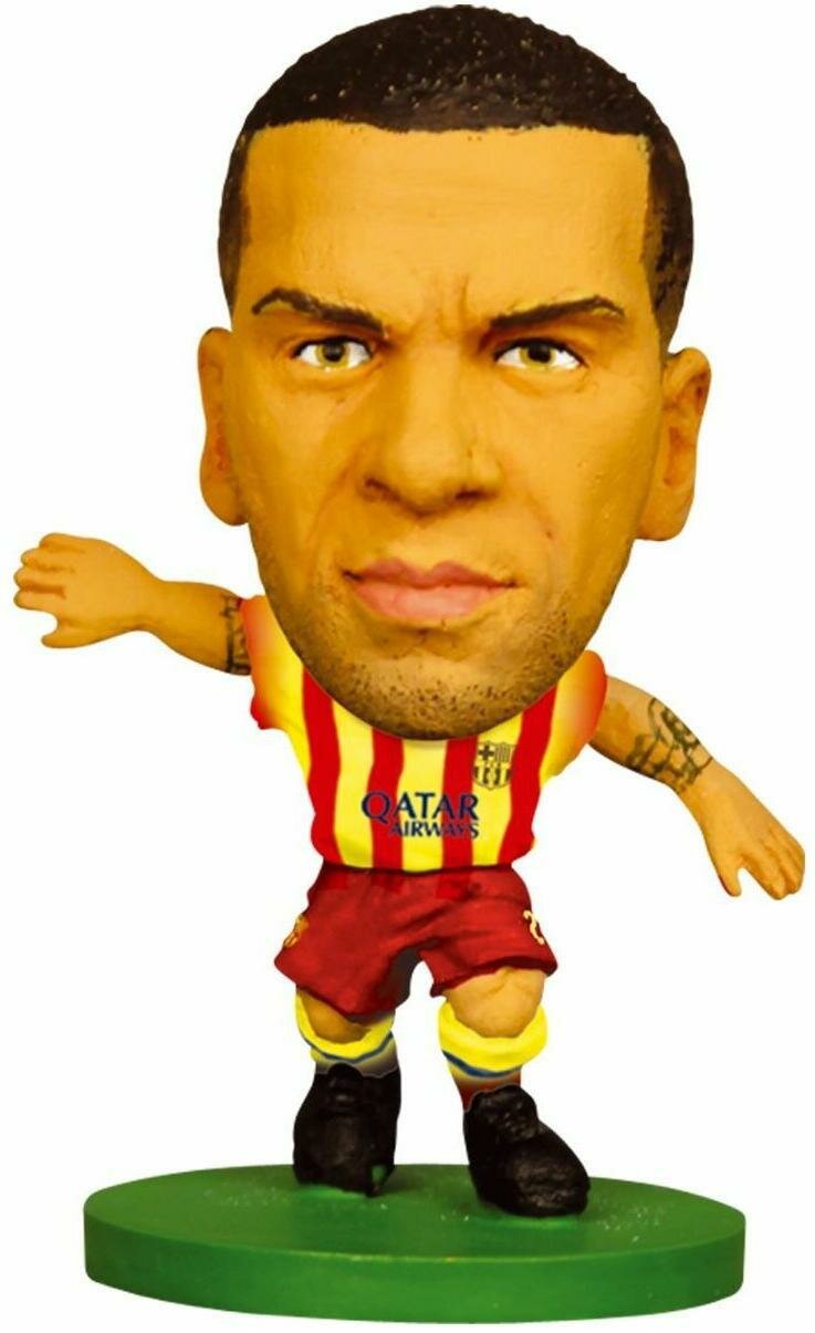 Фигурка футболиста Soccerstarz Дани Алвес Барселона Dani Alves Barcelona Away Kit 202514