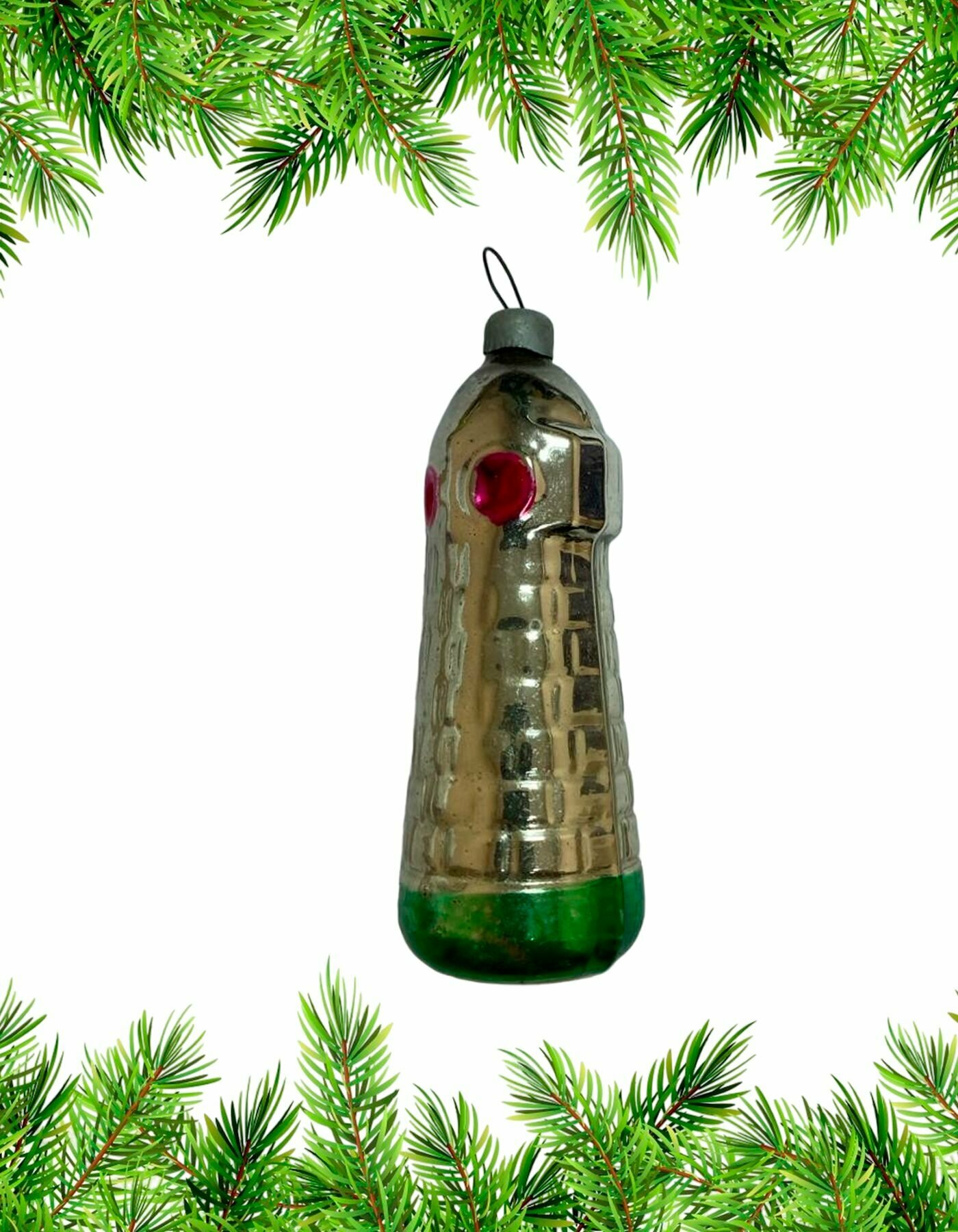 Игрушка на елку Маяк 7см Винтаж из СССР