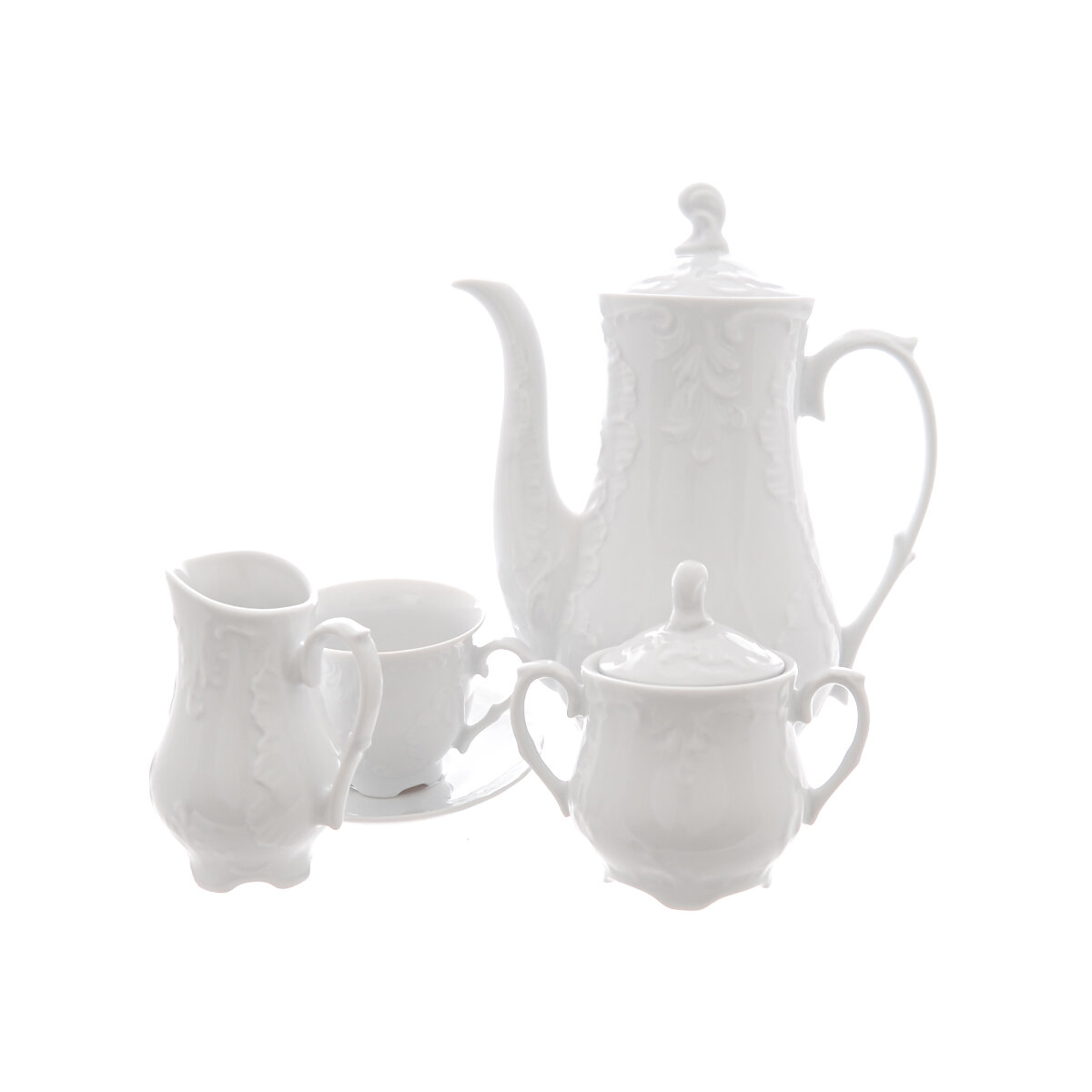 Кофейный сервиз Repast Rococo (15 предметов на 6 персон)