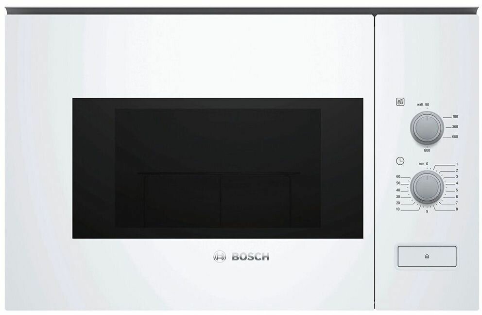 Встраиваемая микроволновая Печь Bosch BFL520MW0 20л. 800Вт белый