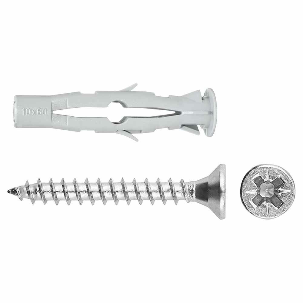 Tecfi Дюбель Бабочка DQ с шурупом 10x60 30 шт 147481