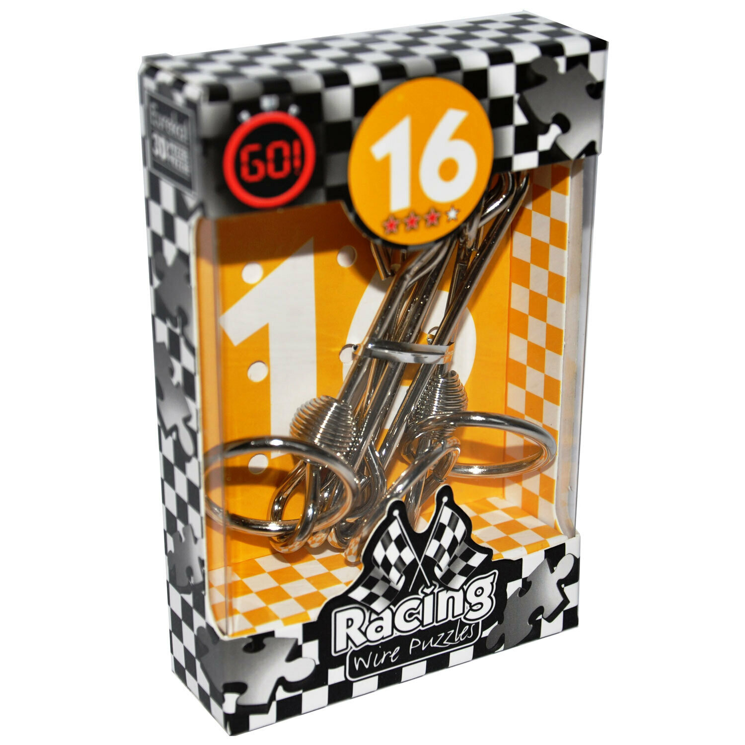 Оригинальна сложная мини-головоломка Hanayama Эврика 16***, уровень сложности 3 из 6, для детей