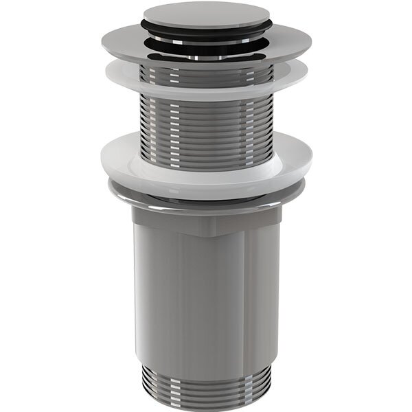 Донный клапан AlcaPLAST - A394 для умывальника click/clack , без перелива, с малой заглушкой