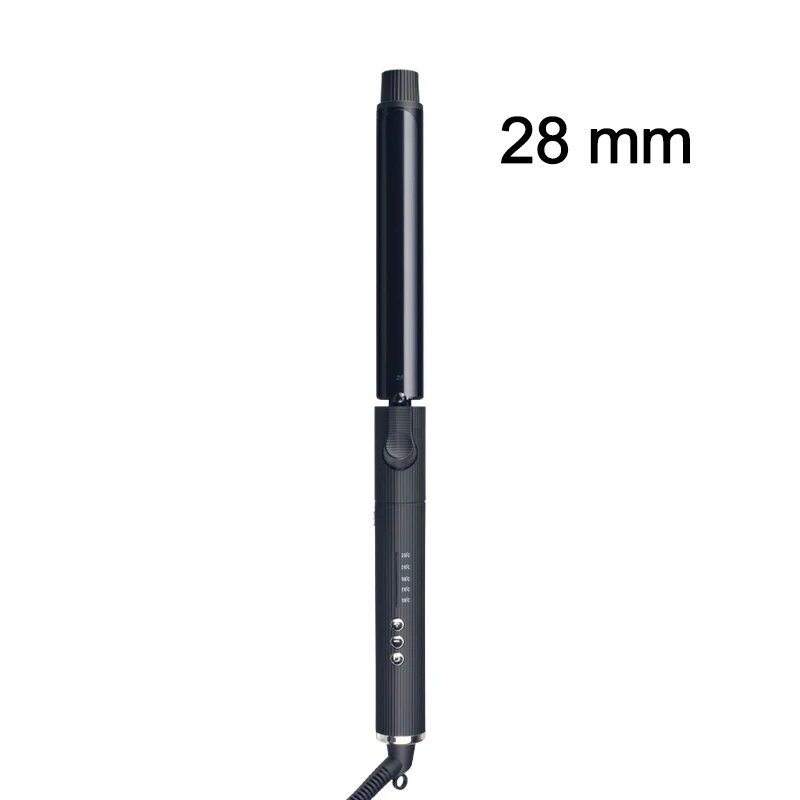 Щипцы для завивки волос 28mm, черные
