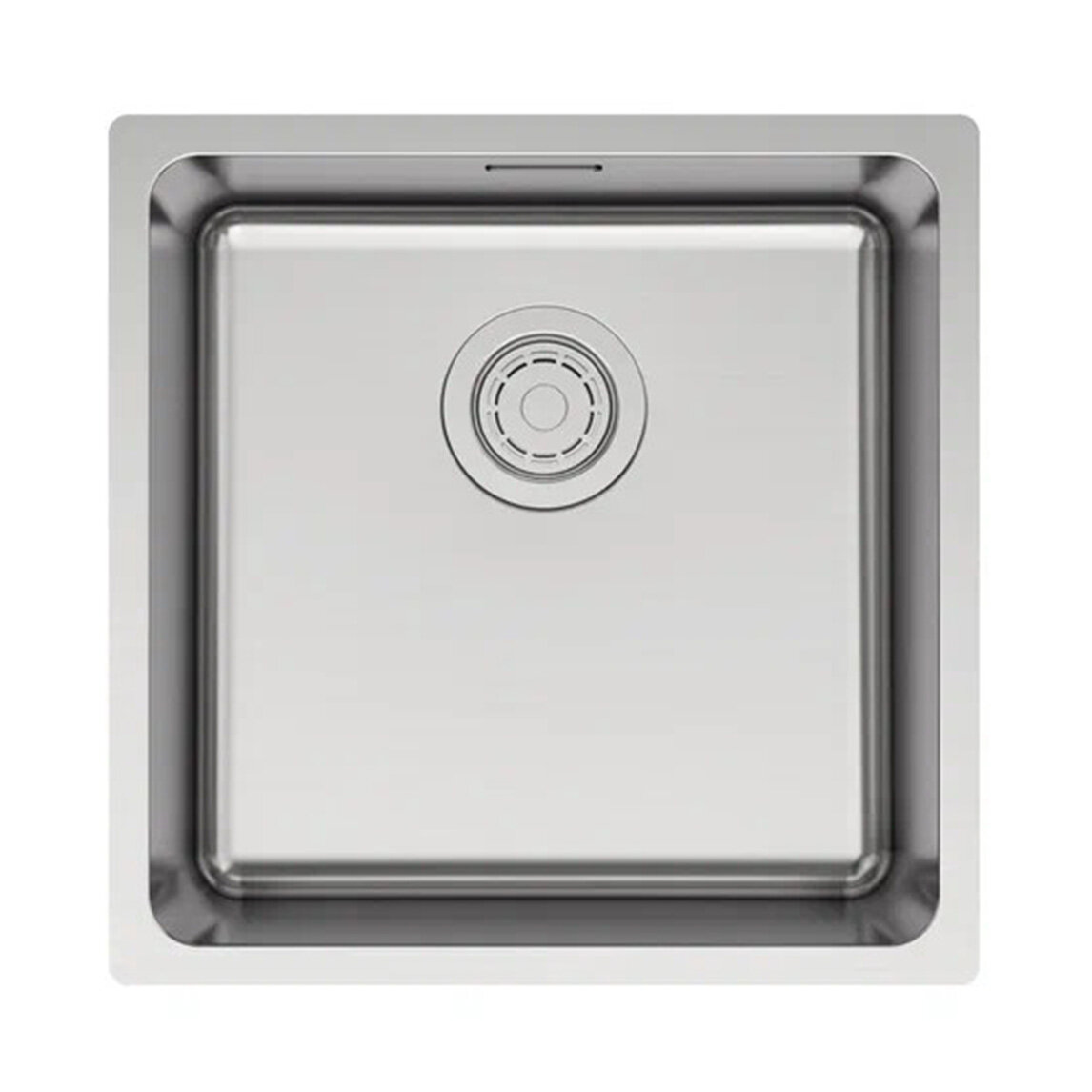 Кухонная мойка Paulmark YUNI 44 UNI YU44-BS брашированная сталь Нержавеющая сталь