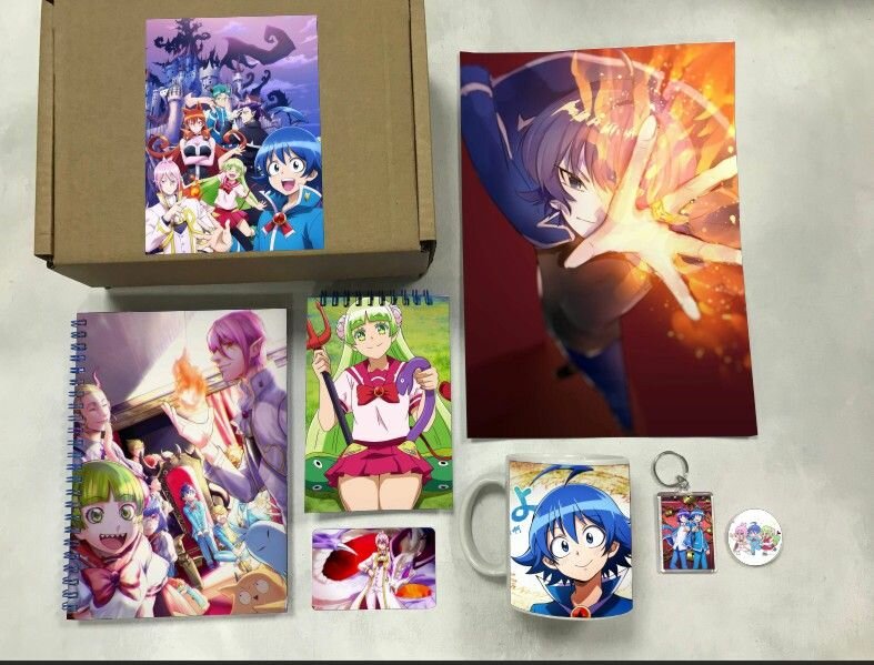 Бокс Mairimashita! Iruma-kun, Добро пожаловать в ад, Ирума №12, Товары с нашими рандомными картинками