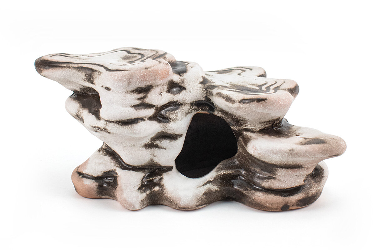 Остров для черепах Novamark HardScaping белый 27х14х11см