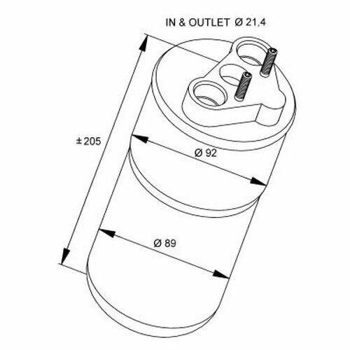 Осушитель кондиционера Nrf 33317 для Opel Vivaro; Renault Trafic II