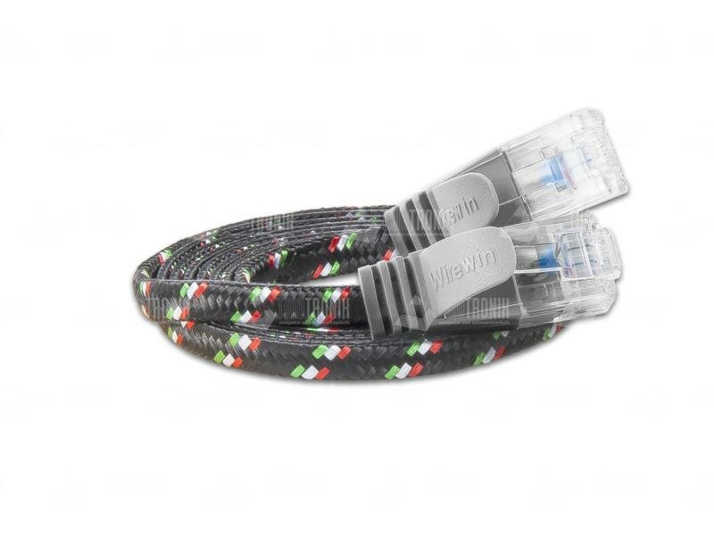Кабель Wirewin SLIM TOUGH UTP Cat.6, 1.0 м серый