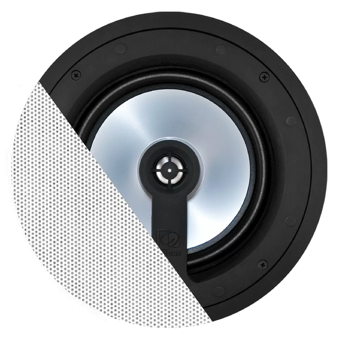 AUDAC CELO8I/W Двухполосная, коаксиальная, встраиваемая потолочная акустическая система, класса Hi-End. Крепление Quick Fix. Быстросъемный гриль SlimLine™ на неодимовых магнитах. НЧ: 8", ВЧ: 1". Мощность (8 Ом): RMS - 80 Вт. Цвет: Белый (RAL9016)