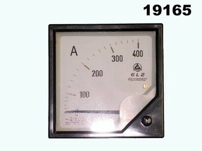 Измерительная головка амперметр 400/5А 80*80мм AC