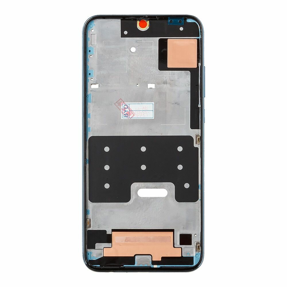Рамка дисплея (средняя часть) Huawei Honor 10 Lite/10i/20e (HRY-LX1 HRY-LX1T) (синий)