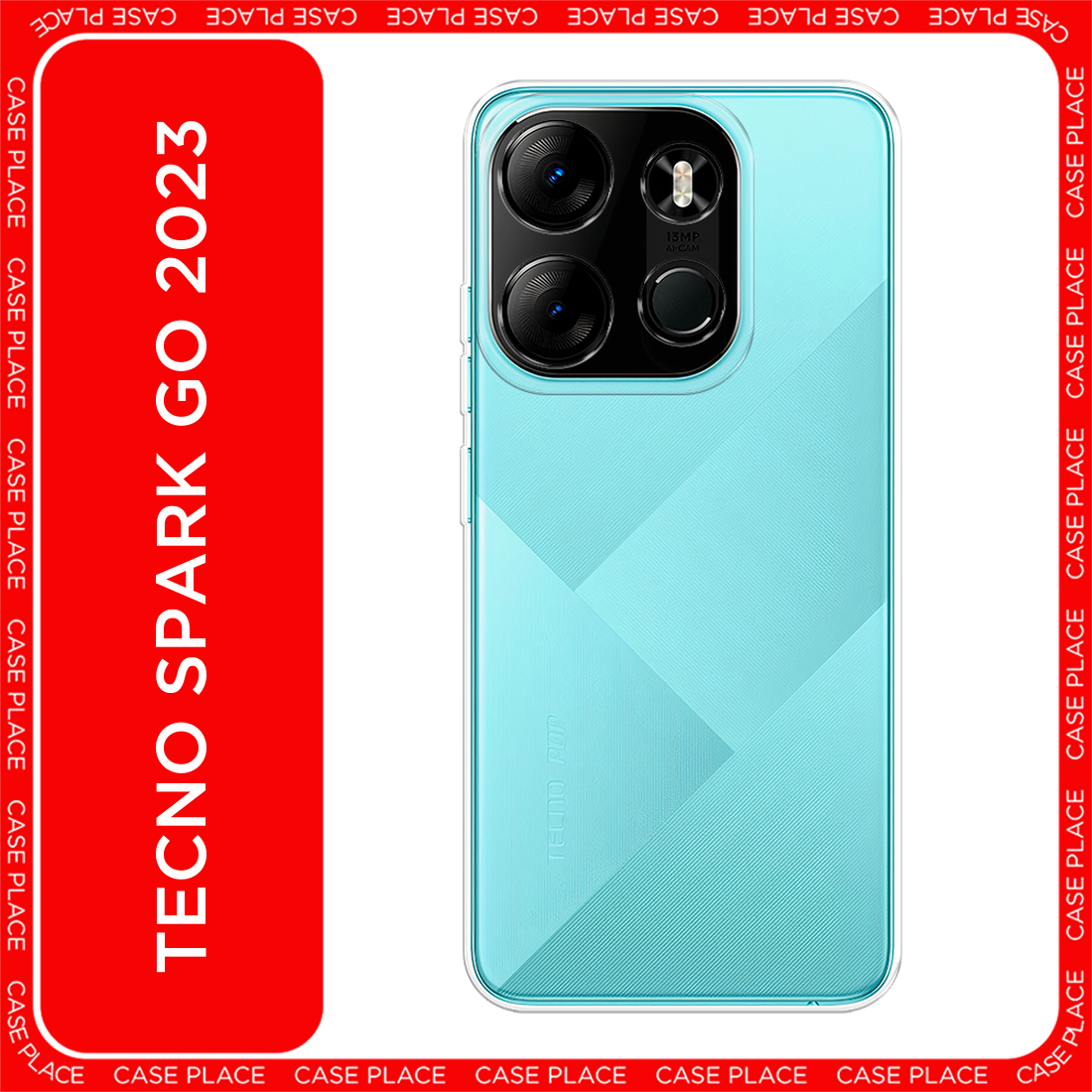 Чехол на Tecno Spark Go 2023/Infinix Smart 7 / Текно Спарк Гоу 2023/Инфиникс Смарт 7 прозрачный