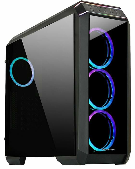 Корпус Chieftec Stallion II черный без БП