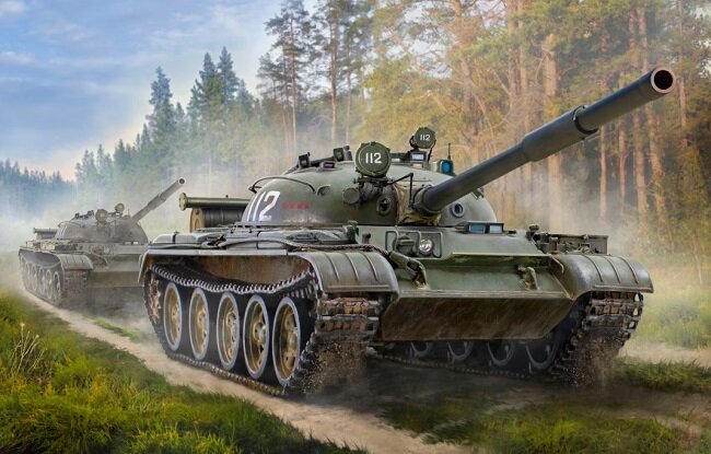 5077 Звезда Танк Т-62 1/72