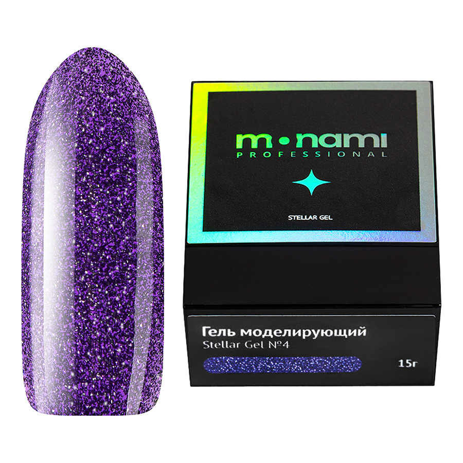 Моделирующий гель Monami Professional Stellar №4, 15 г