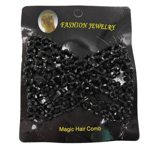 Черная заколка для волос "Magic Hair Comb"