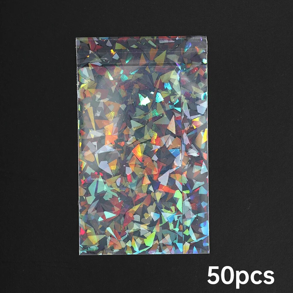 50 шт. ПВХ пакеты для карт, fragment, прозрачные