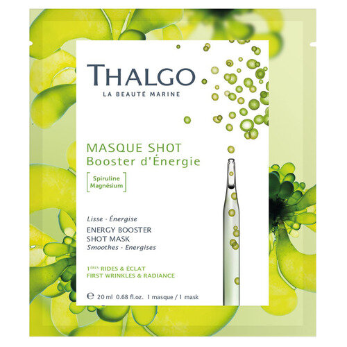 THALGO SPIRULINE BOOST Energy Booster Shot Mask Энергизирующая экспресс-маска со спирулиной 20 мл
