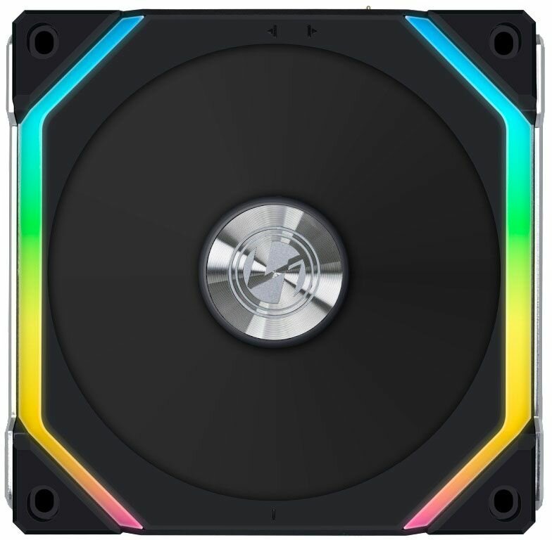 Вентилятор Lian Li UNI FAN SL120 V2 Reverse Black 120x120x28мм (PWM, ARGB, 250-2000 об/мин, 29.2dBa) / UF-RSL120V2-1B