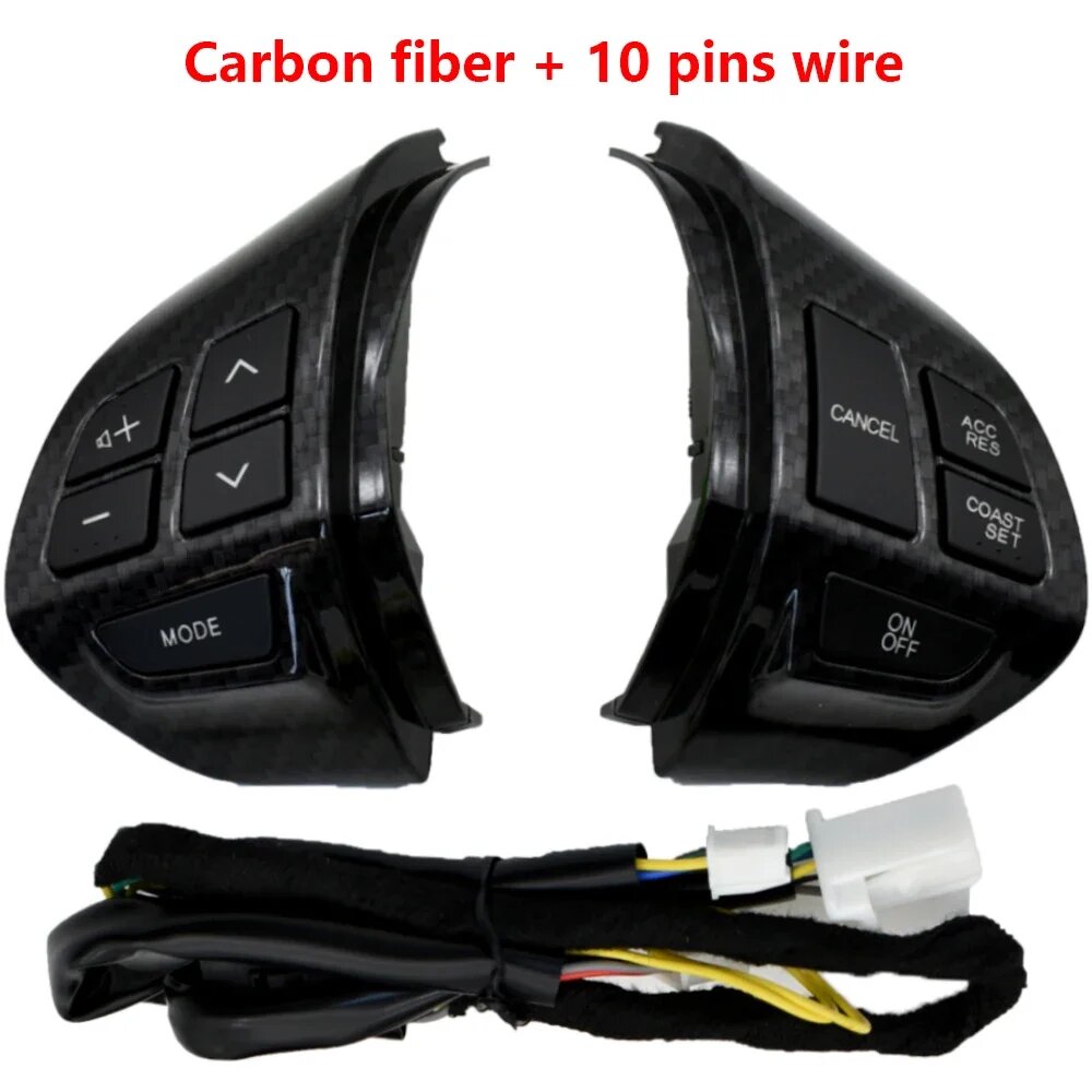 Кнопка управления руля ASX-Carbon-10Pin для Mitsubishi Lancer Outlander