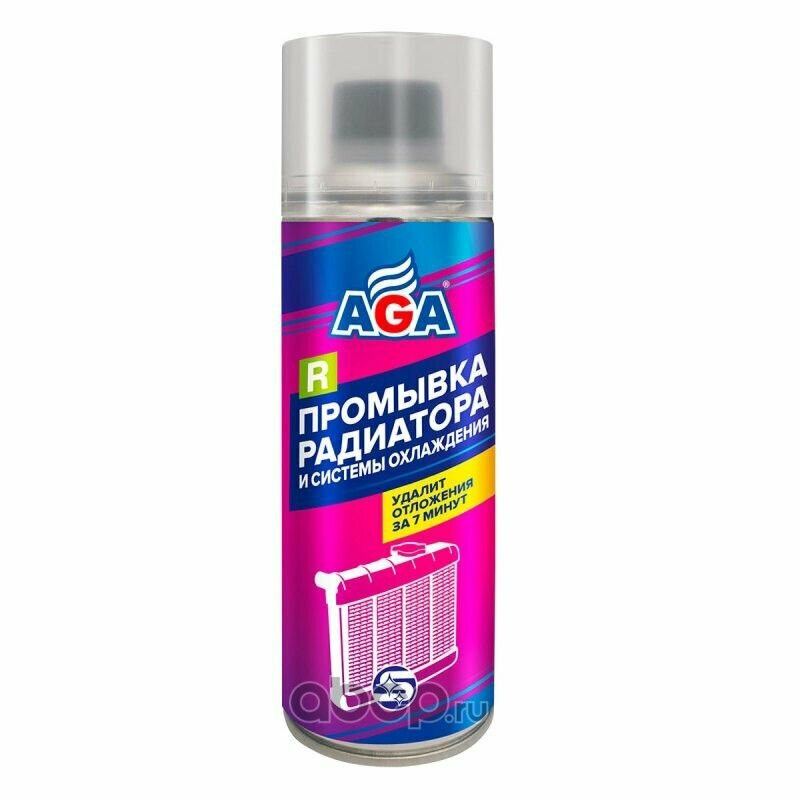 AGA, Промывка радиатора и системы охлаждения - 335 мл