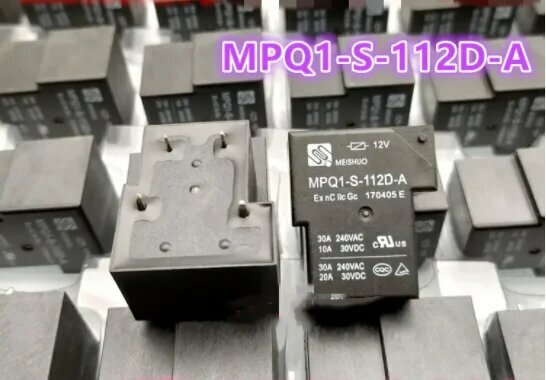 5 шт. MPQ1-S-112D-A 30A Relé 4-контактное 12 В 12 В постоянного тока 12 В постоянного тока Новое реле