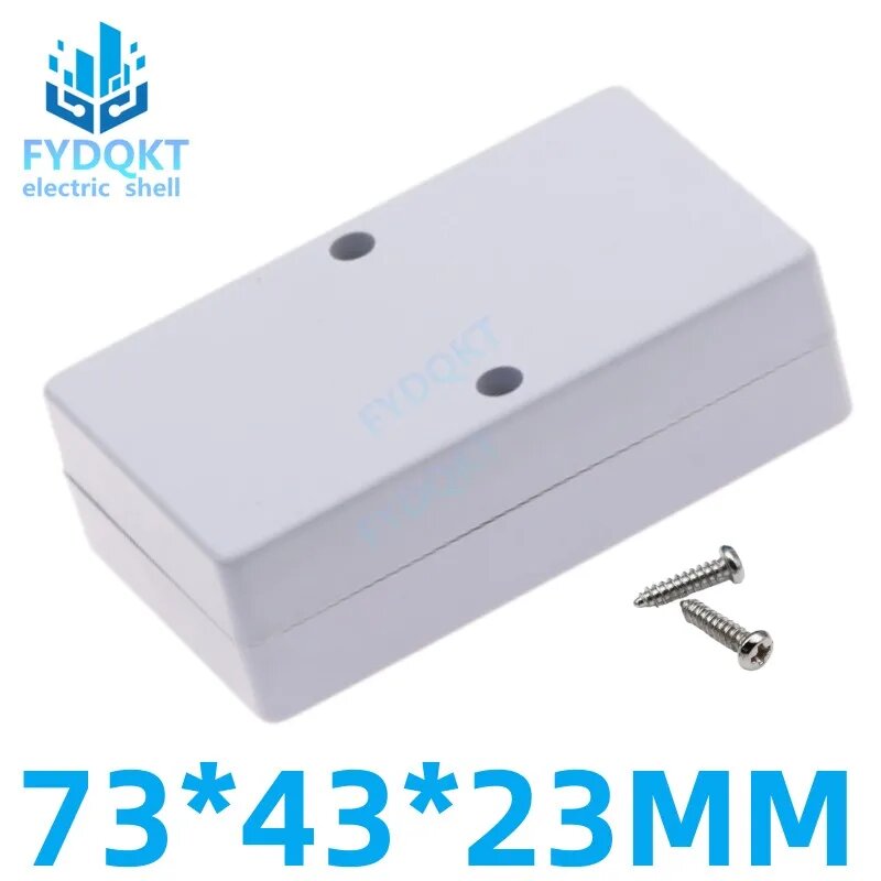 1 шт. 73x43x23 мм корпус из АБС-пластика Электронный универсальный пластиковый корпус плата питания коробка переключателя прибора