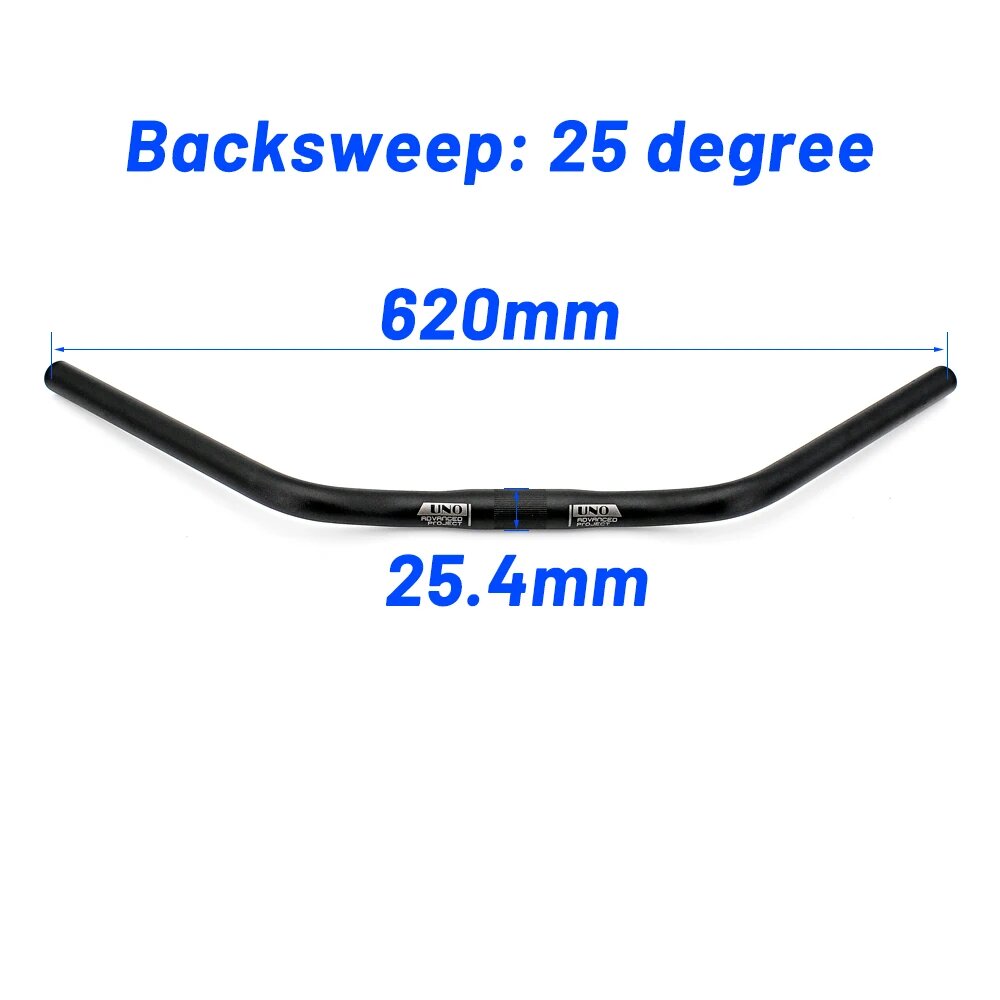 UNO M Треккинг-руль для горных велосипедов, алюминий, песочно-черный 25.4x620mm 25 M Bar