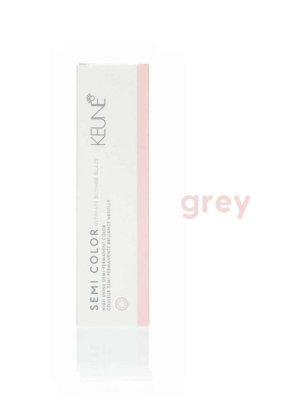 Keune Semi Color Grey - Полуперманентная краска для волос среднесерый 60 мл