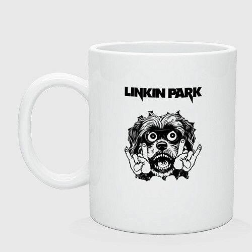 Linkin Park - rock dog Керамическая кружка