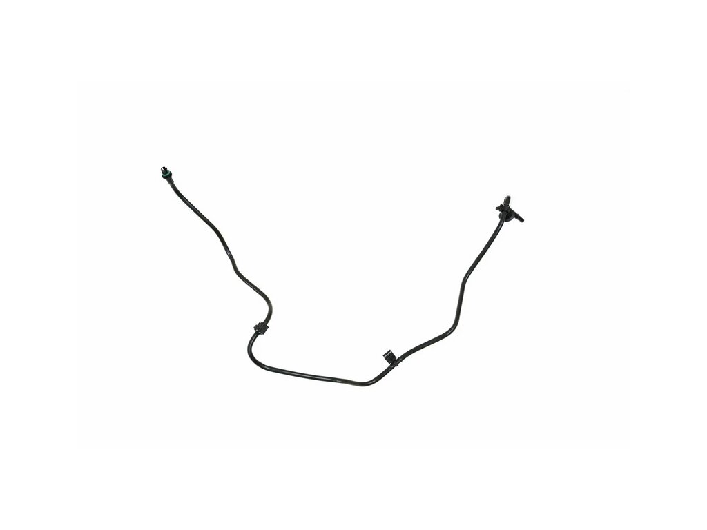 Трубка обратного слива топлива в топливный бак Рено Дастер, жесткая, полиамидная, с фитингами