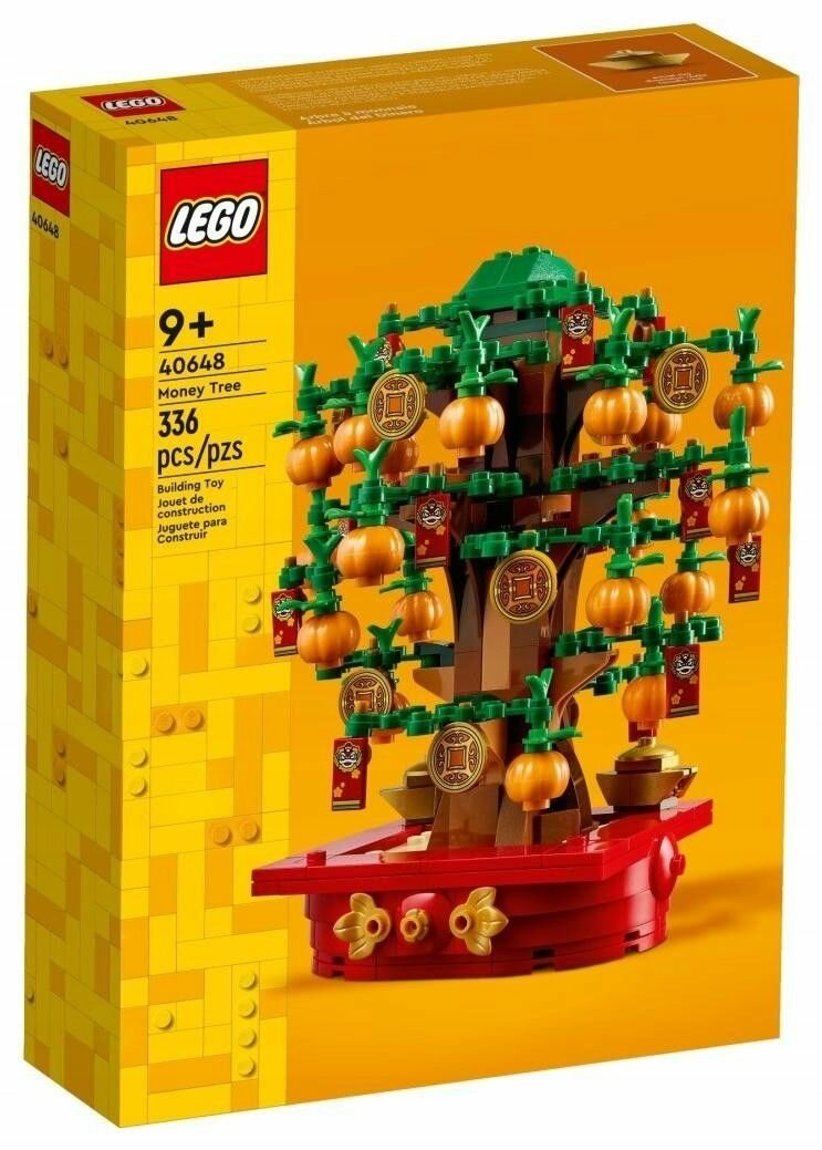 Конструктор LEGO Icons - Панчира Китайское новогоднее дерево счастья - Лего 40648