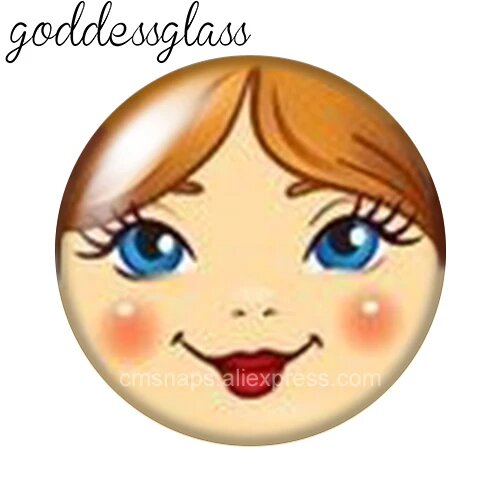 Стеклянные кабошоны Goddessglass круглые фото 10 шт. 12mm, ZB2047-03