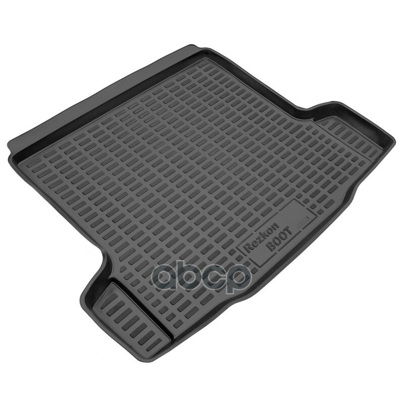 Коврик багажника Chevrolet Cruze седан 2009-2015 г. в. Rezkon (пластик, черный) Rezkon арт. 5012020100