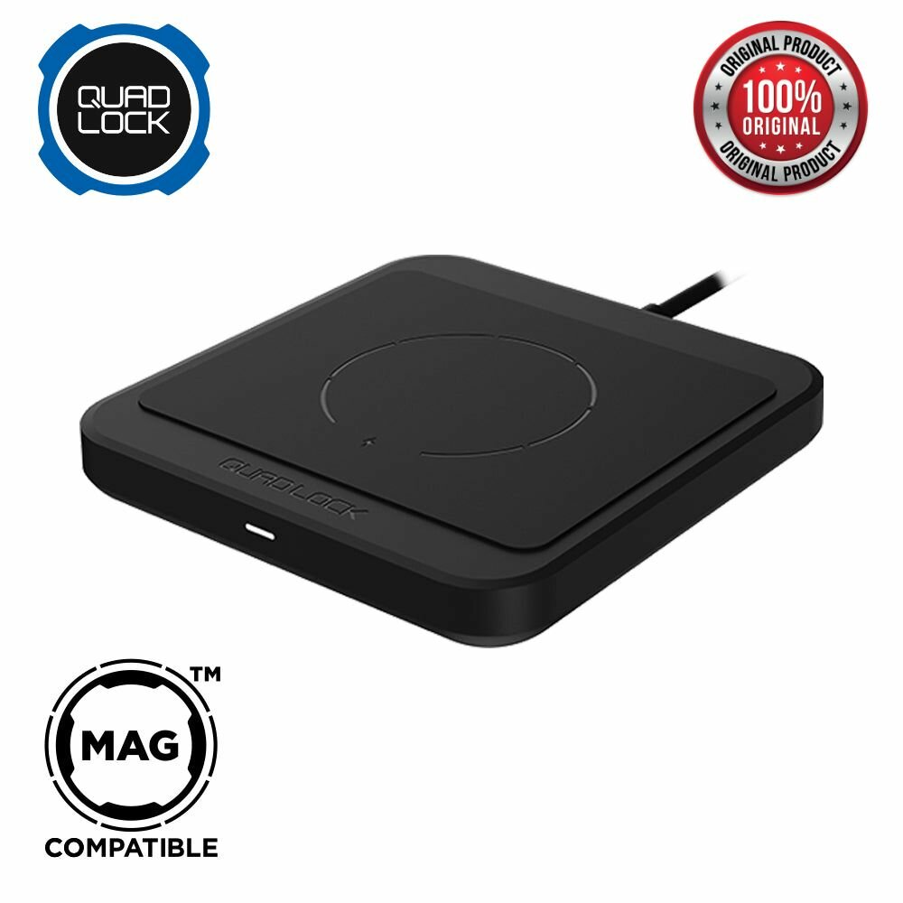 Настольная беспроводная зарядка Quad Lock Mag