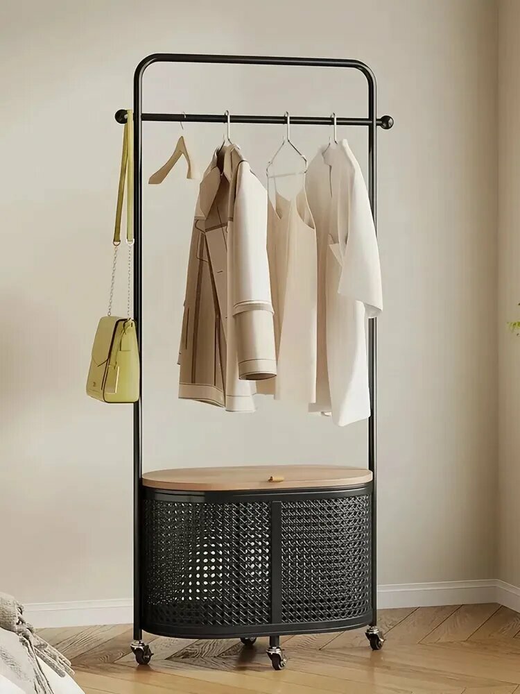 Вешалка-рейл напольная, 168 см х 60 см х 30 см