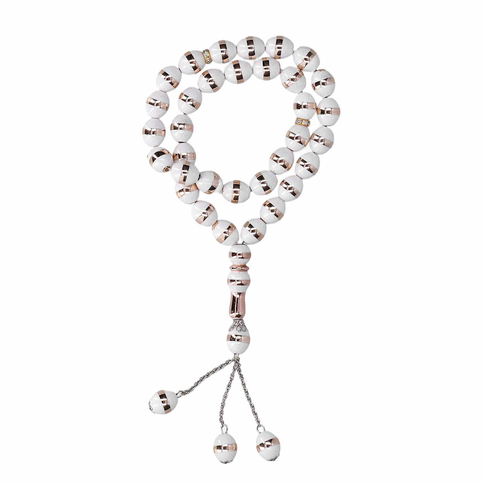 Четки, легкий, прочный, из смолы, элегантный, стильный, привлекательный, мусульманский браслет для женщин и мужчин, белый