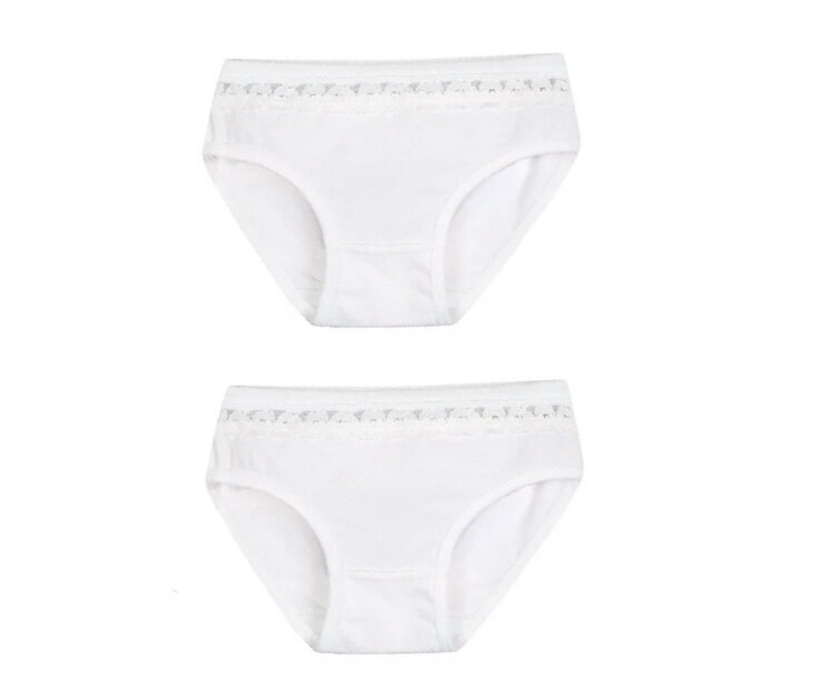 Трусы с кружевом 2 шт