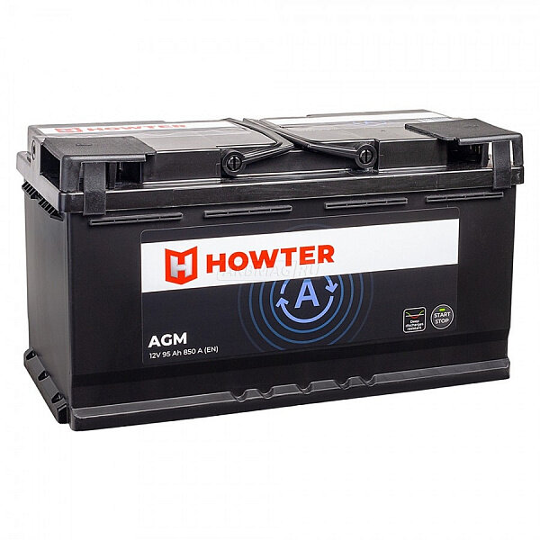 HOWTER AGM 95R 850A ОП (353x175x190) 353x175x190