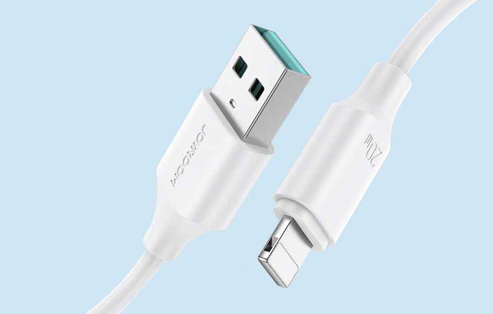Кабель для зарядки iphone Lightning Joyroom S-UL012A9 1м 2.4A белый