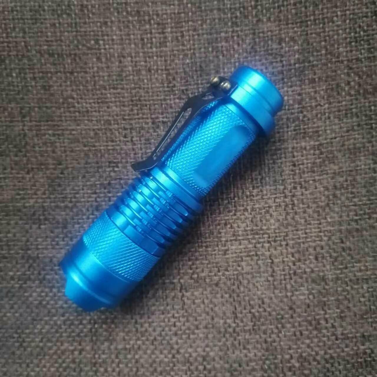 Фонарик SK68, бликующий, LED, zoom, mini flashlight, алюминиевый сплав