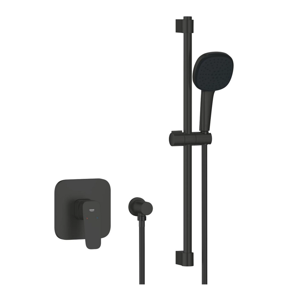Душевая система GROHE Cubeo 1053352430 черный матовый
