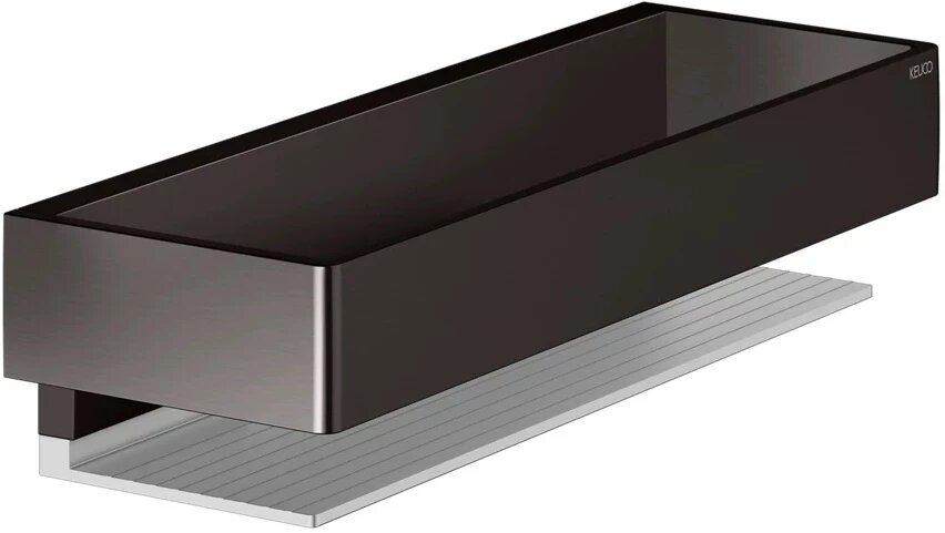 Полка для ванной KEUCO Edition 11 11158350000 30 см, черный титан матовый